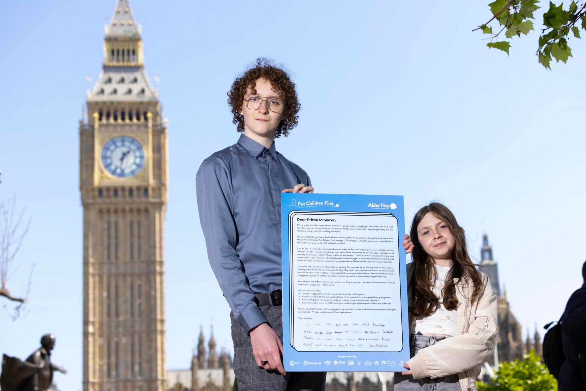Put Children First deliver clear message to 10 Downing Street
