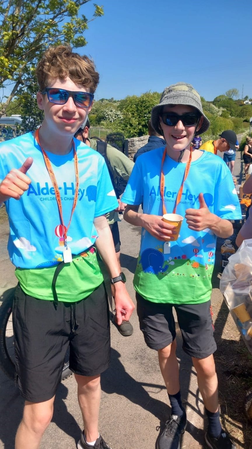 Teens take on incredible challenge in aid of Alder Hey | Alder Hey ...